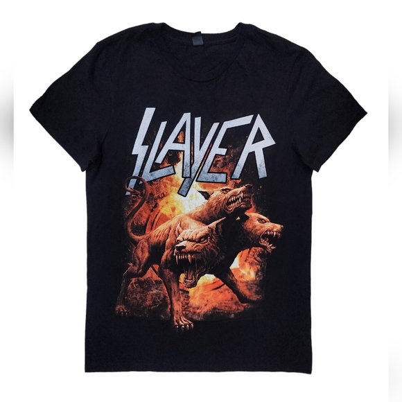 Hot Topic | Shirts | Slayer Cerberus Tee | Poshmark